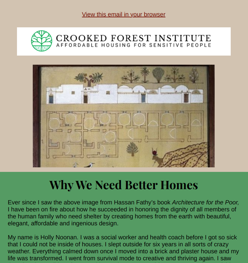 Subscribe – Crooked Forest Institute